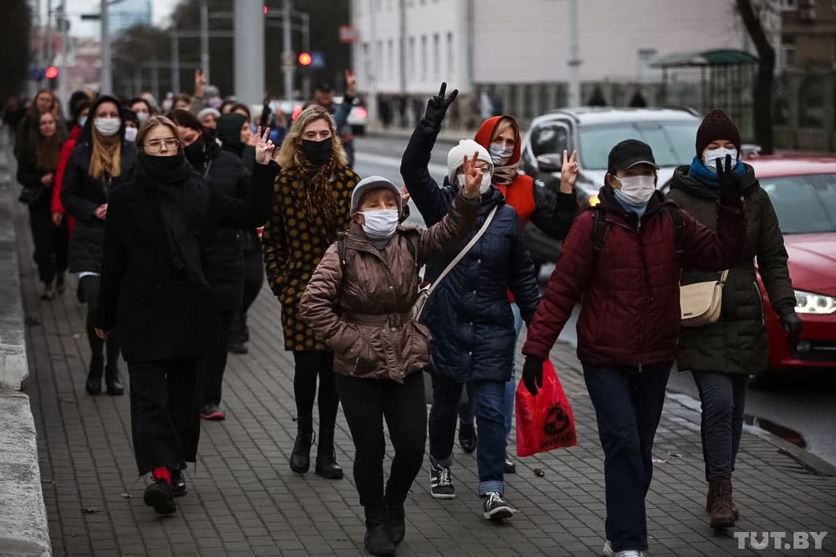 People Power March Held In Belarus (Online) - Belarusian News - Charter'97